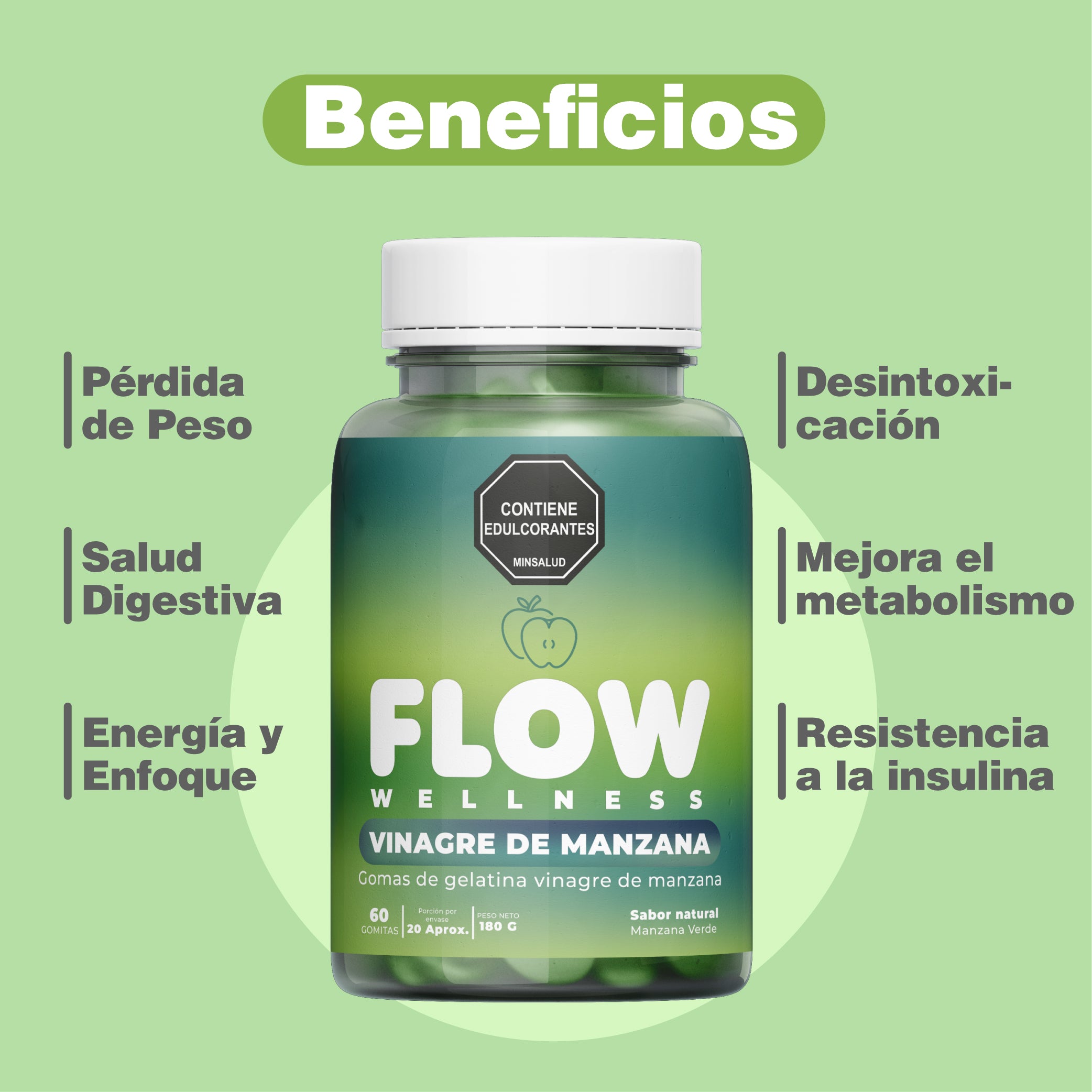 VINAGRE DE MANZANA – Flow Wellness